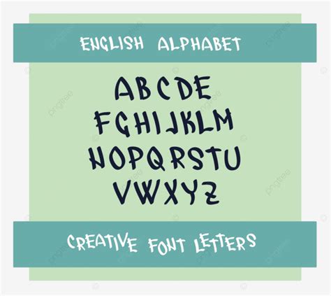 대문자 영어 알파벳 문자 너의 알파벳 폰트 Png 일러스트 및 벡터 에 대한 무료 다운로드 Pngtree