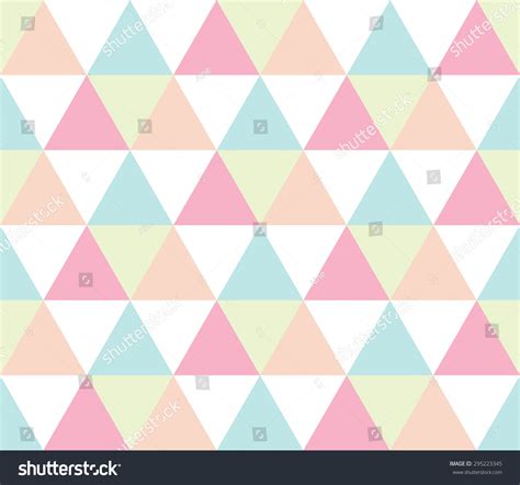 Seamless Geometric Pattern Abstract Triangle Geometrical Stock Vector Royalty Free