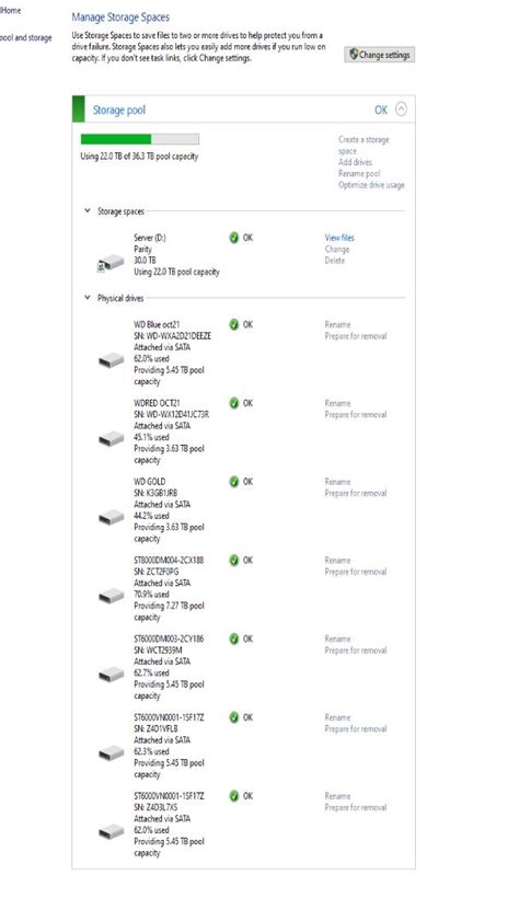Powershell Windows Storage Spaces Will Not Let Me Remove A Retired