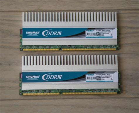 Kingmax 4gb 2gb X 2 Ddr3 Memorija 1600mhz Cl7