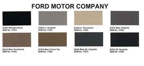 Ford Interior Color Codes Home Alqu Ford Interior Color Codes Home Alqu