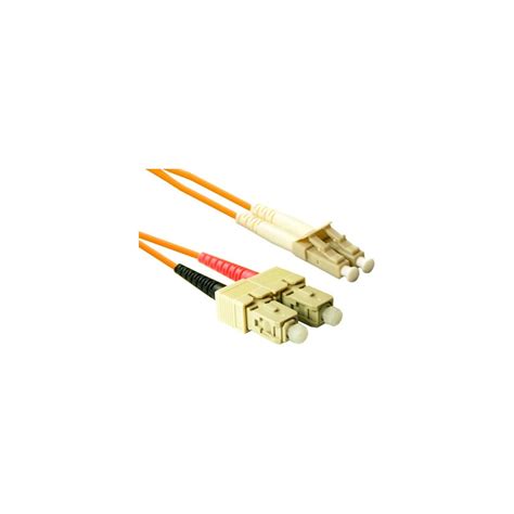 Buy Enet 5m Sclc Duplex Multimode 625125 Om1 Or Better Orange Fiber