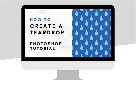 Creating Raindrop Shapes In Photoshop A Step By Step Tutorial Lemon