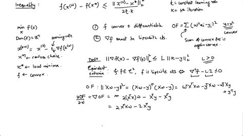 Convergence Of Gradient Descent Linear Regression Case Youtube