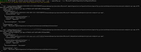 Serious Private Endpoint Creation Inconsistencies And Bugs · Issue 16598 · Azureazure Cli · Github