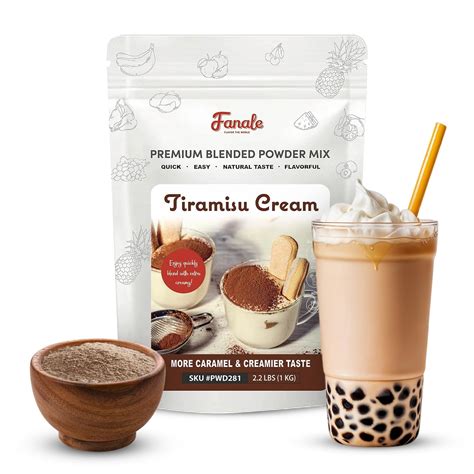 Fanale Tiramisu Flavor Powder 22 Pound Pack Of 20