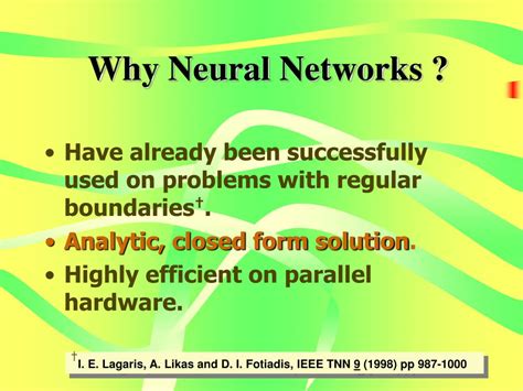 ppt neural network methods for boundary value problems with irregular