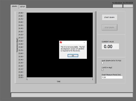 Lmt01evm Error Message From The Gui Sensors Forum Sensors Ti E2e