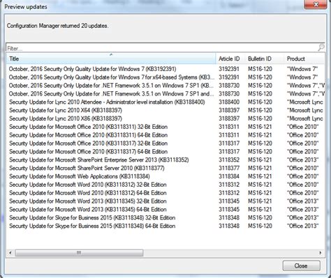 Spreading The Knowledge Deploying Security Only Updates For Sccm 2012 And Excluding Rollups