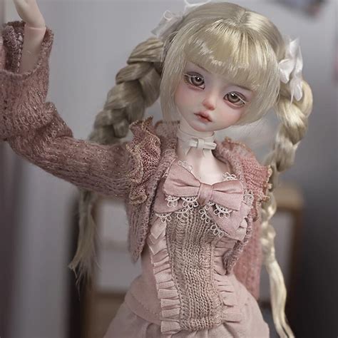 14 Bjd Doll Sd Ball Joint Doll Resin Girl T Face Makeup Handmade
