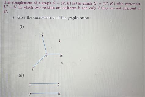 Solved Q B Points B Prove Or Disprove That A Graph G Chegg