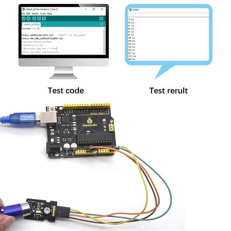 bh1750fvi digital light intensity sensor module