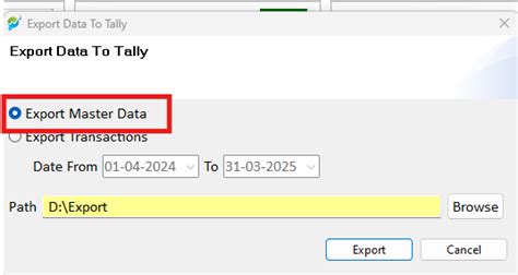 How To Export Data To Tally Innoventry Software How To Export Data To Tally Innoventry Software