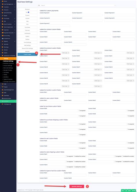how to add custom labels and fields to your products purchases sales