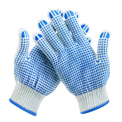 10 Inch Knitted And Pvc Dots Gloves Fixtec Lankatoolslk