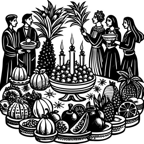 Yalda Night Premium Ai Generated Vector