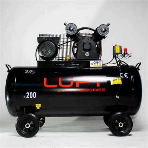 Compresor De Aire 200lt 3hp 8bar Luft Puntomak