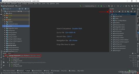 搭建spring源码环境并调试运行 spring framework 6 1 1 对应的gradle版本 csdn博客