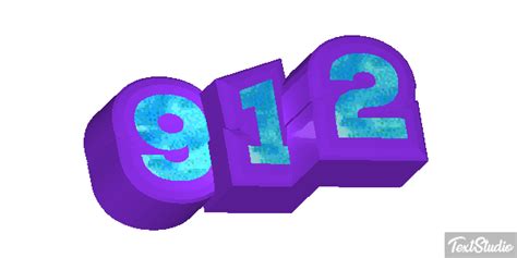 912 Sayı Animasyonlu  Logo Tasarımları