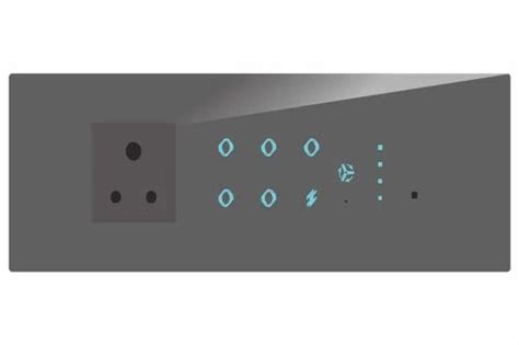 Capacitive 6 Switch 1 Fan And 1 Socket For Touch Switch At Rs 6447 In Mumbai
