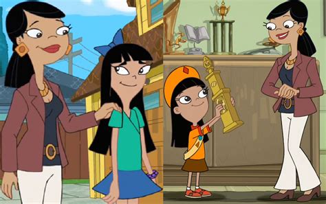 Phineas And Ferb Dr Hirano And Her Daughters By Dlee1293847 On