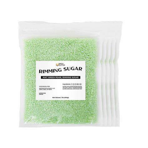Buy Mint Green Cocktail Rimming Sugar Mint Green Sugar Bakell — Bakell®