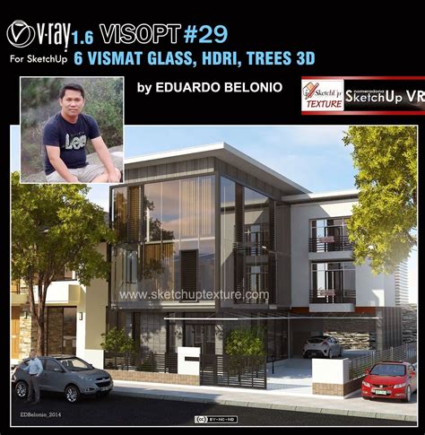 Vray For Sketchup Exterior Rendering Boothmusli