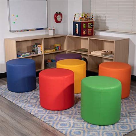 Flash Furniture Soft Seating Collaborative Circle For Classrooms And