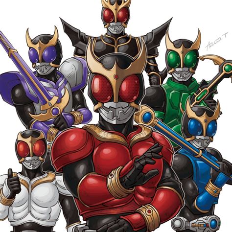 Kamen Rider Kuuga And Kamen Rider Kuuga Kamen Rider And 1 More Drawn