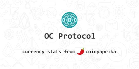 Oc Protocol Ocp Price Live Chart Index Market Cap Coinpaprika
