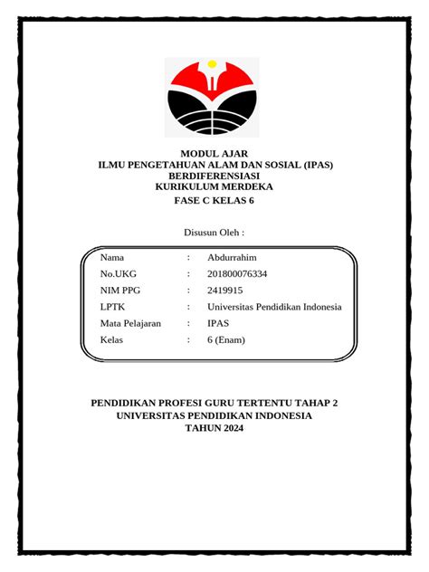 Modul Ajar Abdurrahim 1 Pdf