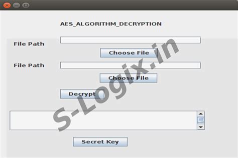 AES Based Encrypt And Decrypt Of A Text File Using Java S Logix