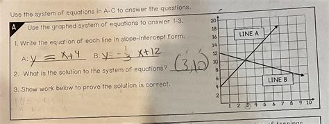 Solved Use The System Of Equations In A C To Answer The Chegg