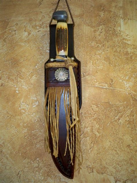 Custom Bowie Knife Sheaths