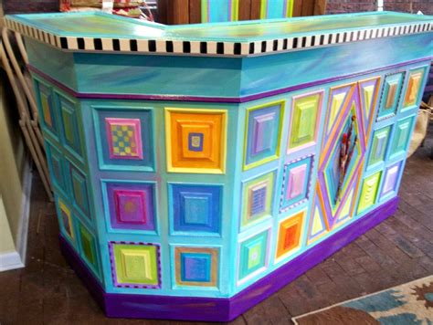 Carolyn S Funky Furniture Colorful Bar