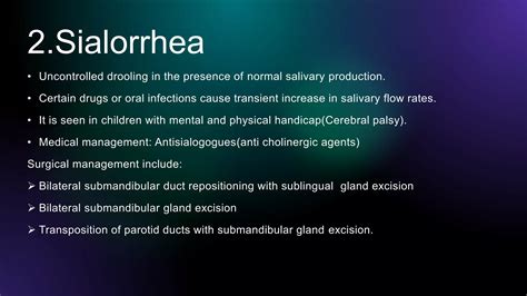 Disorders Of Salivary Gland Ppt Pptx