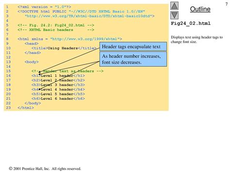 Chapter 24 Introduction To XHTML Basic Part I Ppt Download