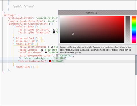 Error In Color Extractor Modifying Color Target Issue Microsoft Vscode GitHub