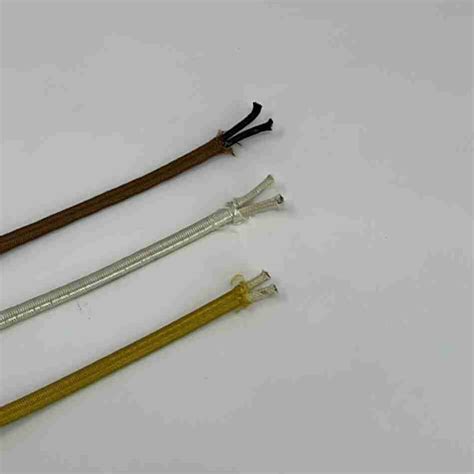 2 Conductor Cloth Covered Wire Victory Glass