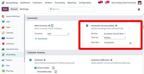 How To Manage Multi Currency And Currency Rates In Odoo 18 Accounting
