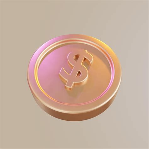 Premium Psd Dollar Gold