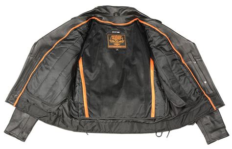 Milwaukee Leather Lkl2700 Womens Classic Black Premium Leather