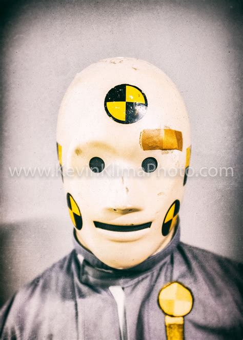 Crash Test Dummy Photography Print Fortune Teller Wall Art Car