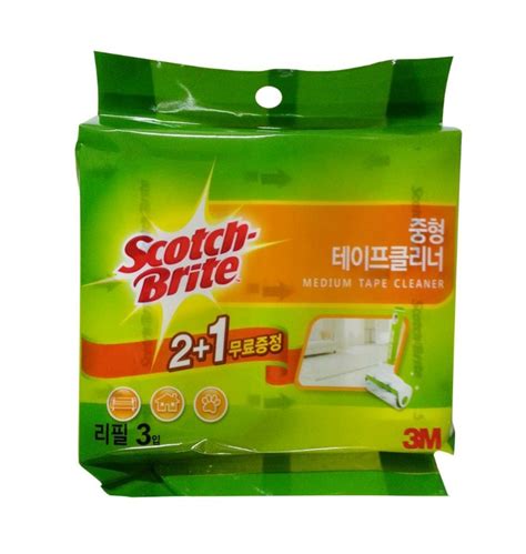 우수 3m 스카치 브라이트 테이프클리너 리필 중형 21 테이프크리너 먼지떨이기 먼지크리너 테이프롤러 티몬