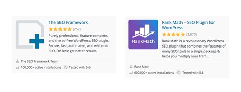Rank Math Vs Seo Framework An Alternative To Yoast Seo Wp Website Tools
