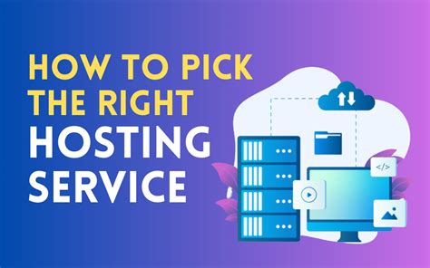top 5 tips for choosing the best web hosting service
