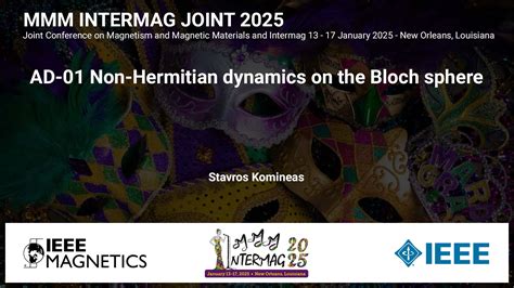 Ad 01 Non Hermitian Dynamics On The Bloch Sphere Ieee Resource Center