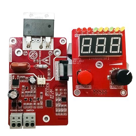 Контроллер точечной сварки Hm Ny D02 100А регулятор двухимпульсный модуль контактной сварки