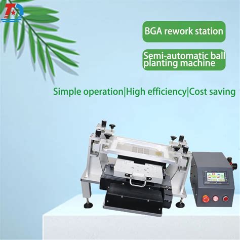automatic ball planting machine bga ball planting machine semiconductor