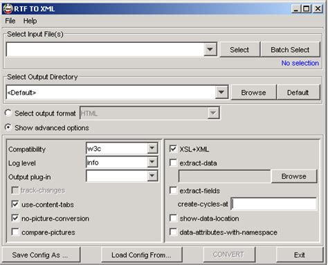screenshot main window